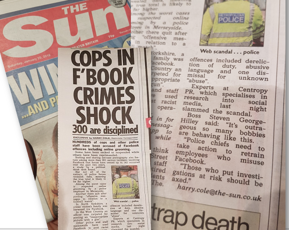 Our founder in The Sun – Centropy musings